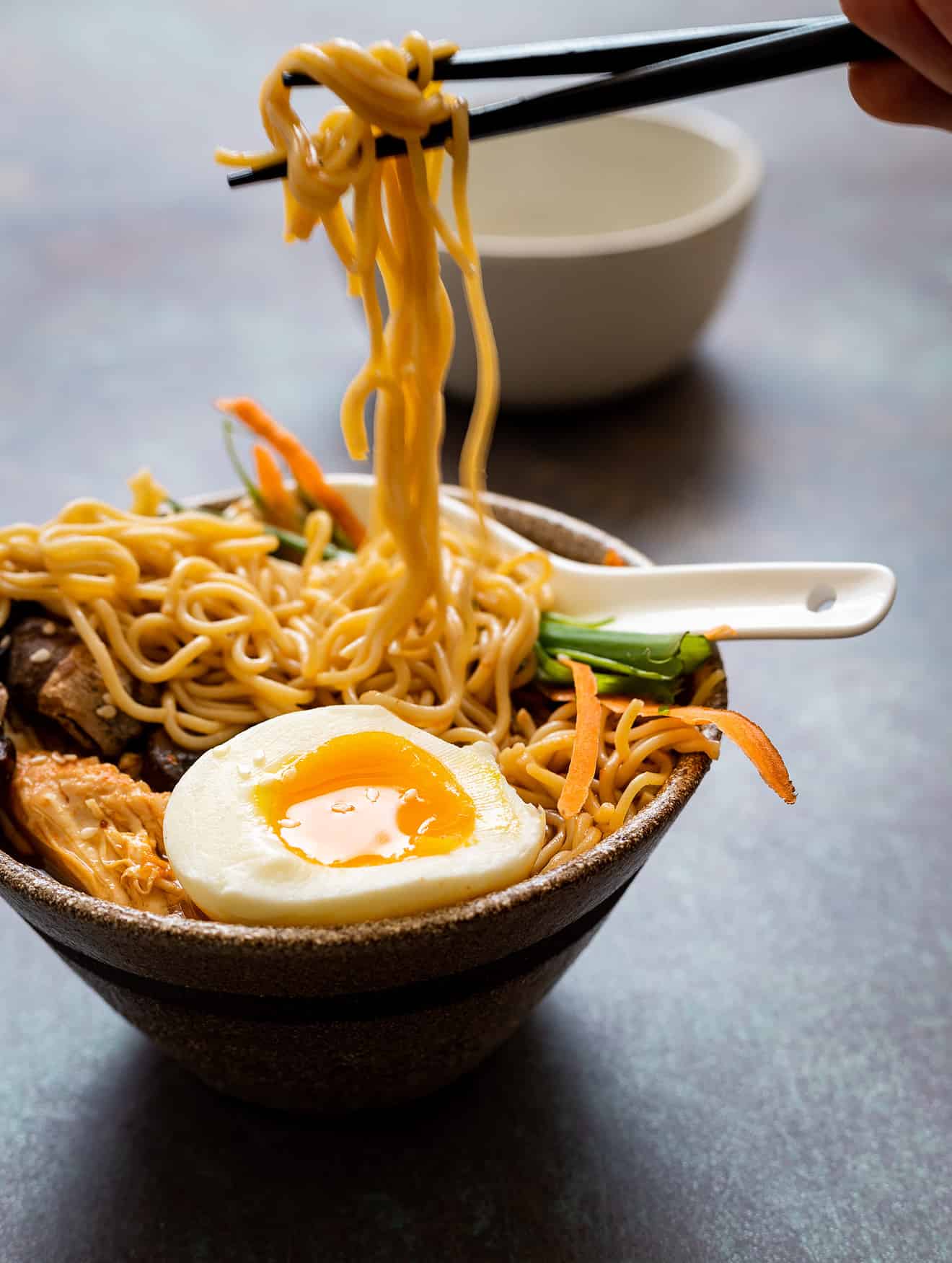 Healing Ginger Chicken Ramen - Keeping It Holistic