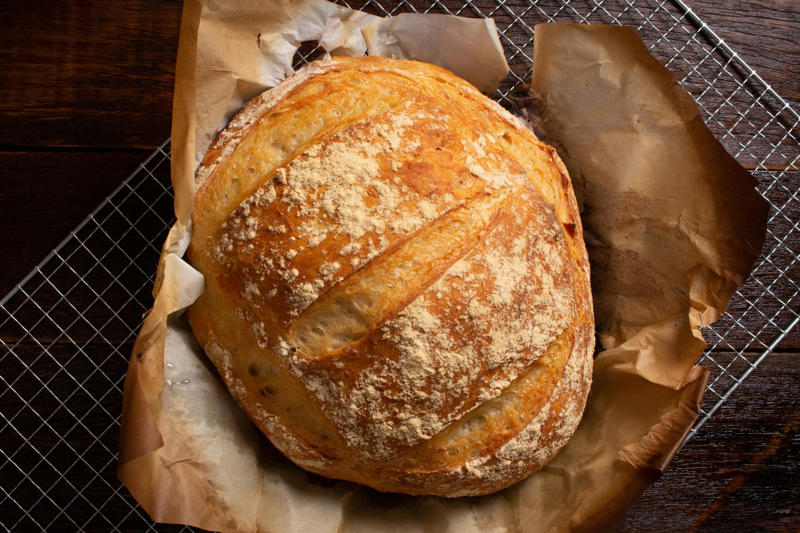 No Knead Sourdough Bread (Simple, Rustic, and Perfect for Beginners ...